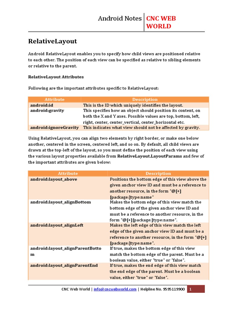 3 Relative Layout | PDF | Boolean Data Type | Java (Programming Language)