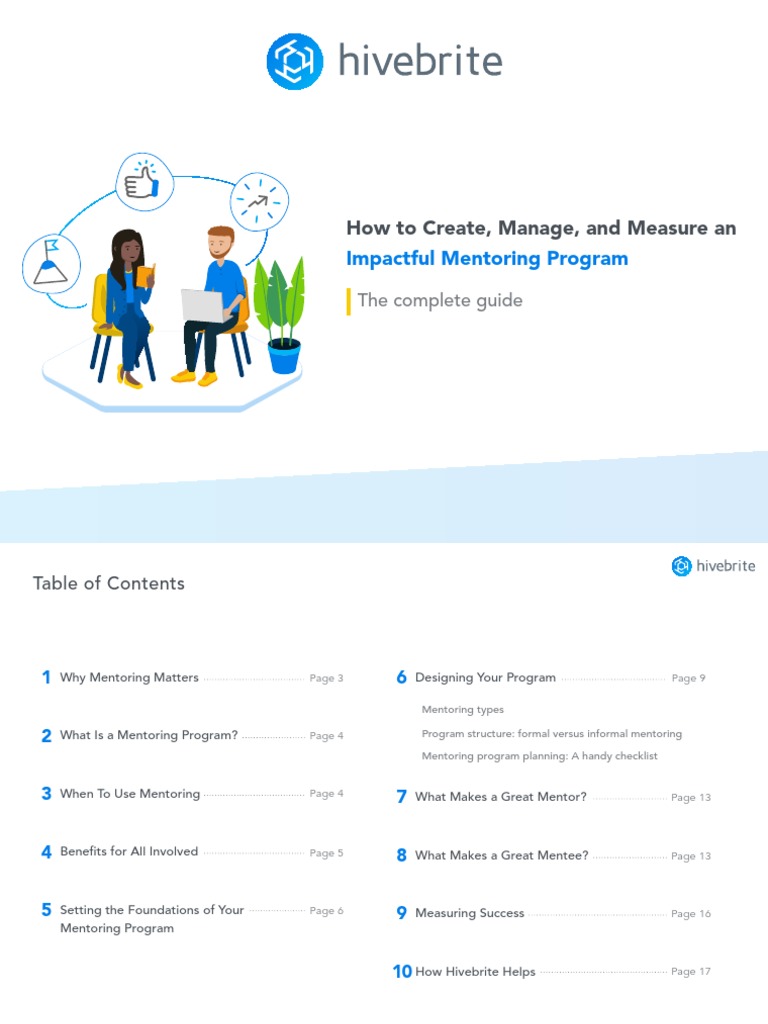 How To Create Manage and Measure An Impactful Mentoring Program | PDF ...