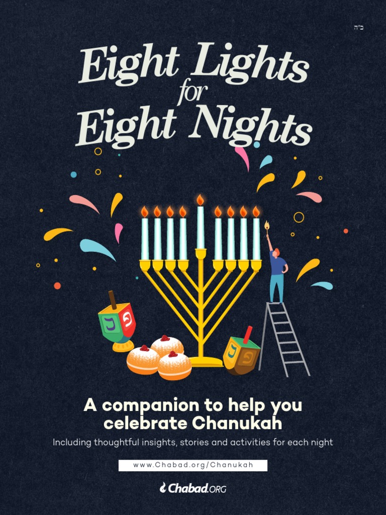 Eight Lights For - 8 Nightsdd | PDF | Hanukkah | Jews And Judaism
