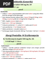 Cara Penulisan Resep Obat Dan Singkatan Dalam Resep | PDF