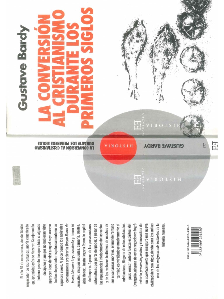 La ConversiÃ N Al Cristianismo Durante Los Primeros Siglos - Bardy | PDF
