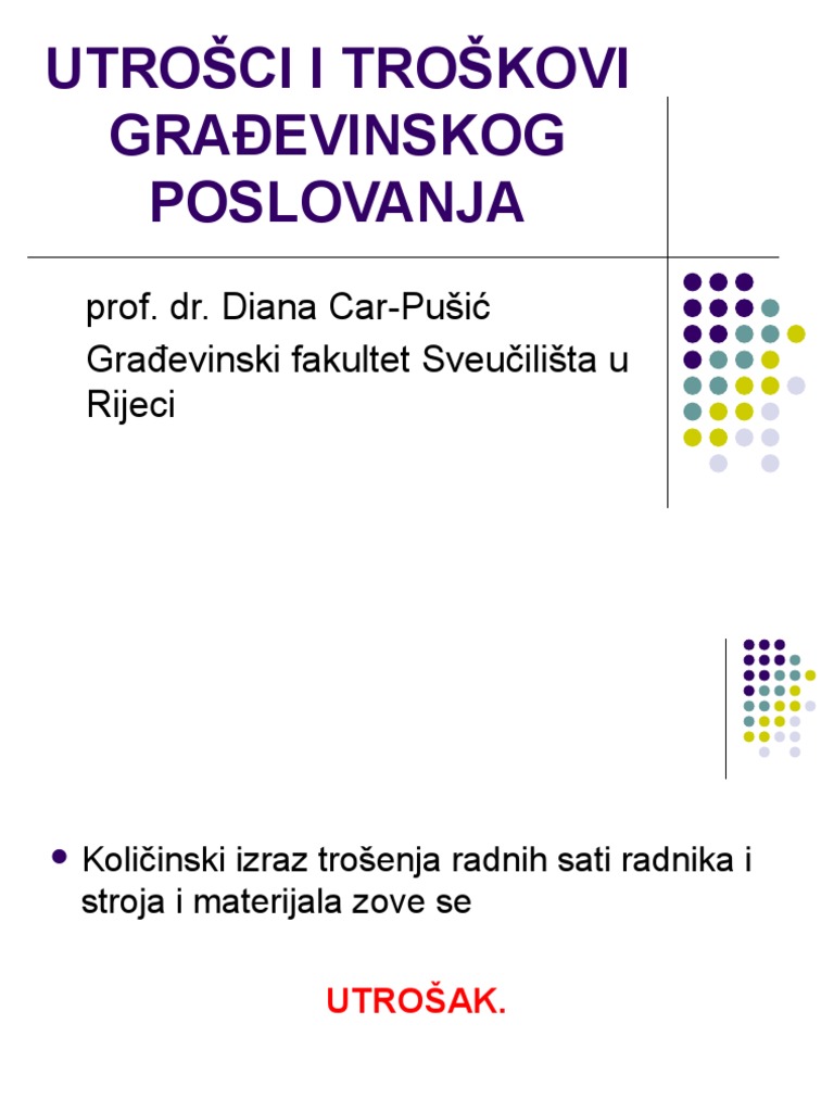 2014 5 Utrosci - Troskovi | PDF