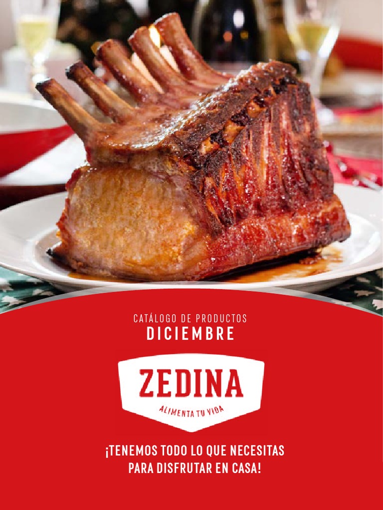 Catálogo Diciembre Zedina Carnes Peru | PDF | filete | Alimentos