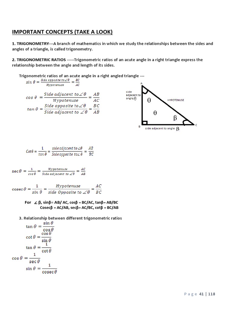 CBSE Class 10 Applications of Trigonometry (10) - 2 | PDF ...