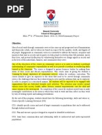 Community Extension Project Proposal | PDF | Survey Methodology ...