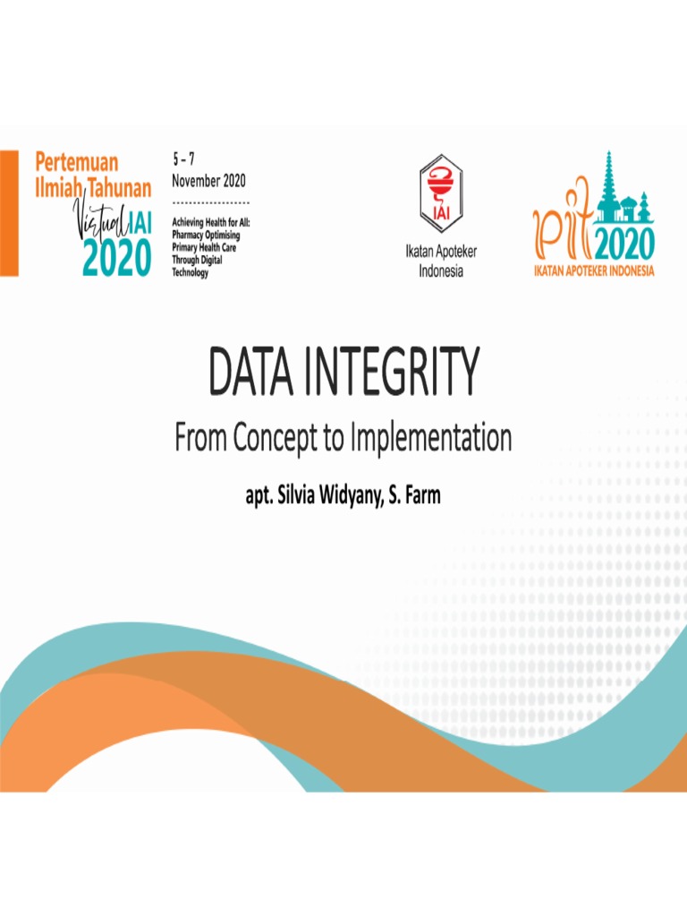 PIT Virtual IAI 2020 Presentation - Data Integrity - Silvia Widyany | PDF | Life Cycle ...