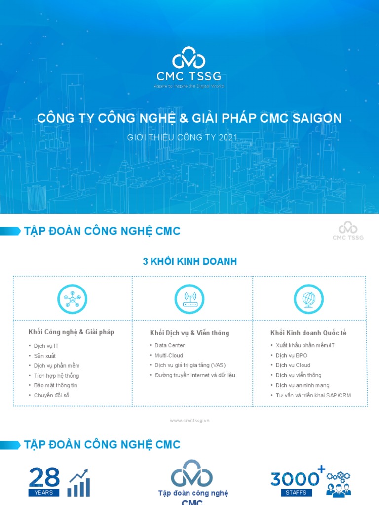 CMC TSSG Profile FY2021 - VN | PDF