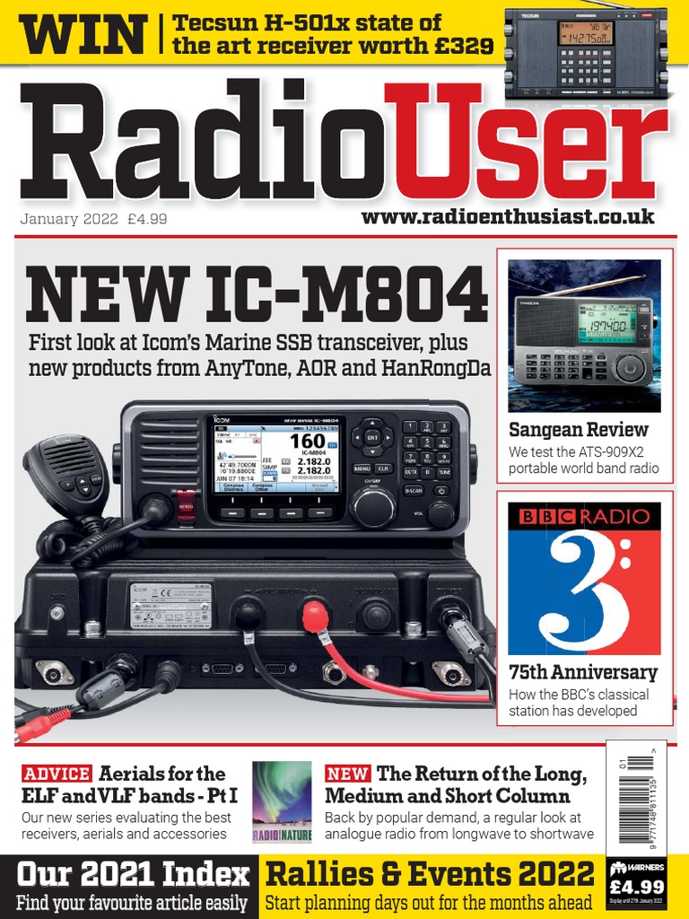 Radio User - Vol. 17 No. 01 (Jan 2022) (TruePDF) | PDF | Radio | Radio ...