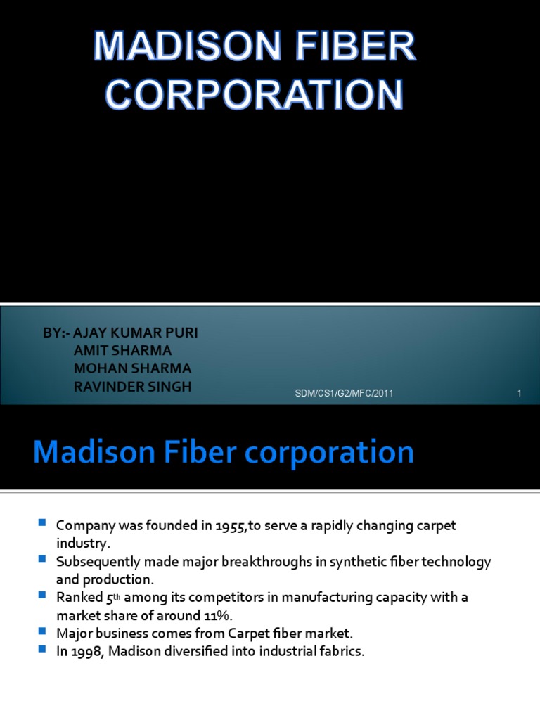 Madison Fiber Corporation Rs | PDF | Salary | Sales