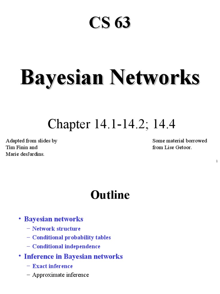 CPD in Bayesian Networks Explained | PDF | Bayesian Network | Statistics