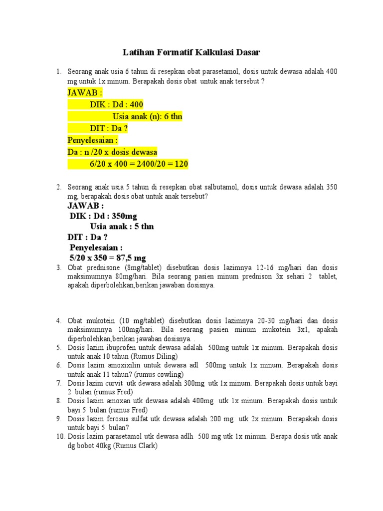 Soal Kaldas | PDF | Kesehatan Holistik | Sains & Matematika