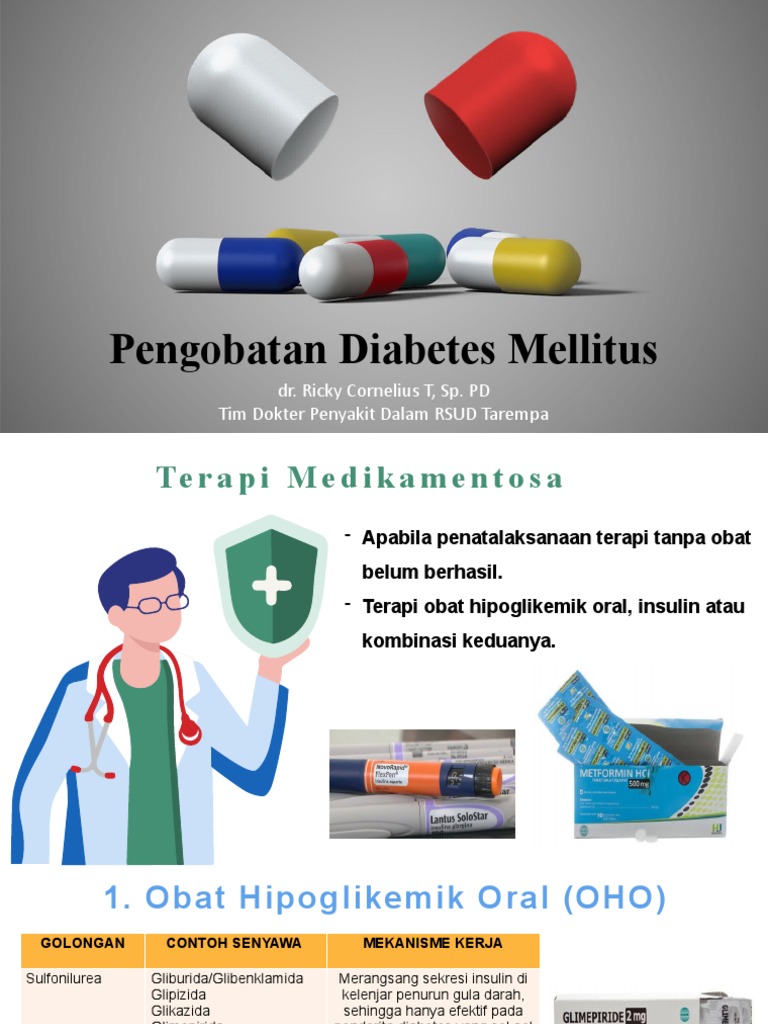 Medikamentosa DM Tipe 2 | PDF