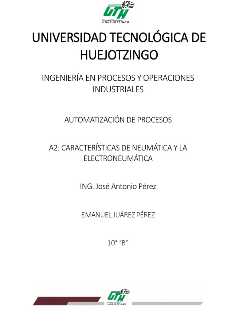 A2. - Caracteristicas Neumática y Electroneumática - EJP | PDF | Automatización | Neumática