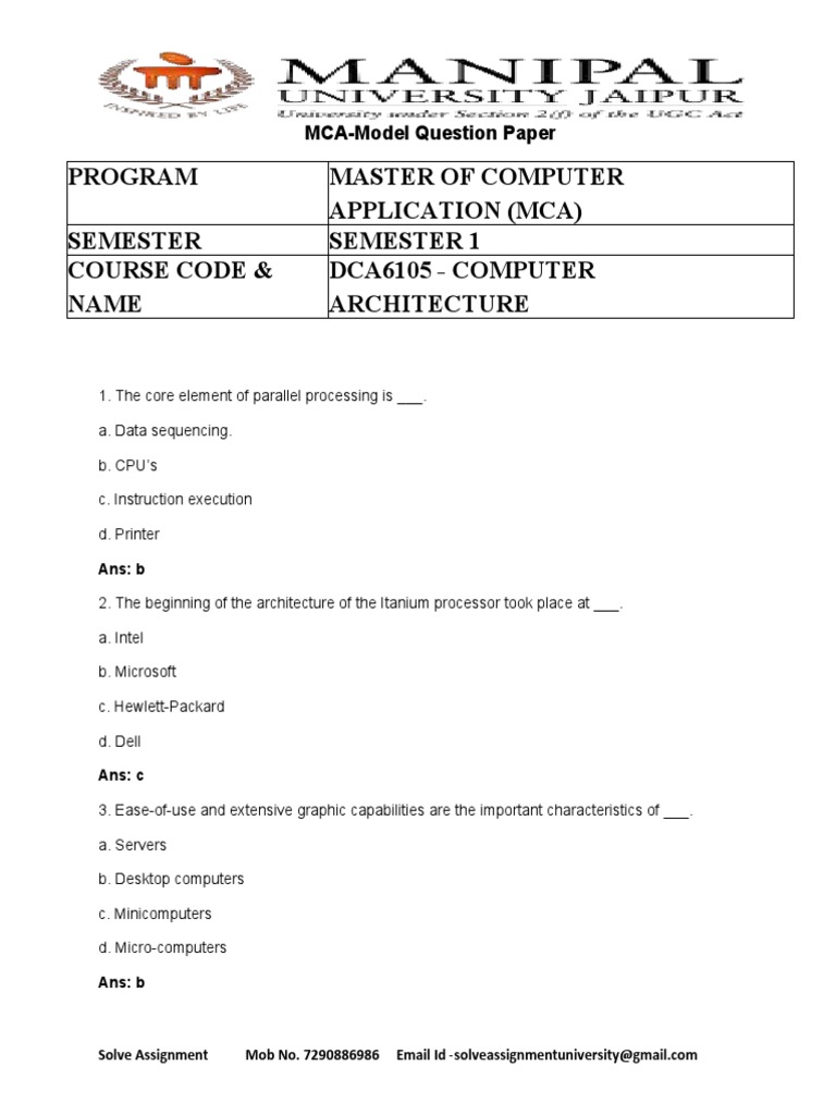 6105 Computer Architecture Final | PDF | Parallel Computing | Thread (Computing)