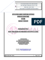 Sop For Passivation | PDF | Sodium Hydroxide | Industrial Processes