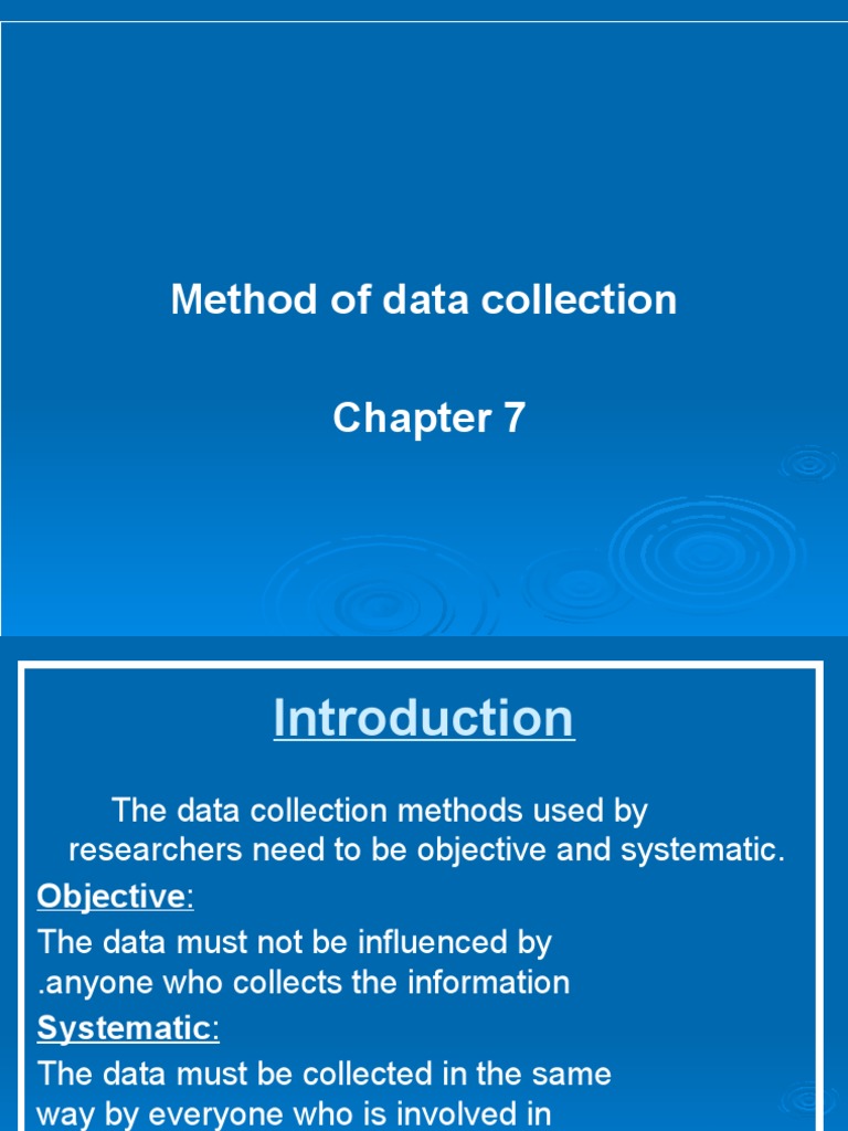 Data Collection Methods in Research | PDF | Interview | Questionnaire