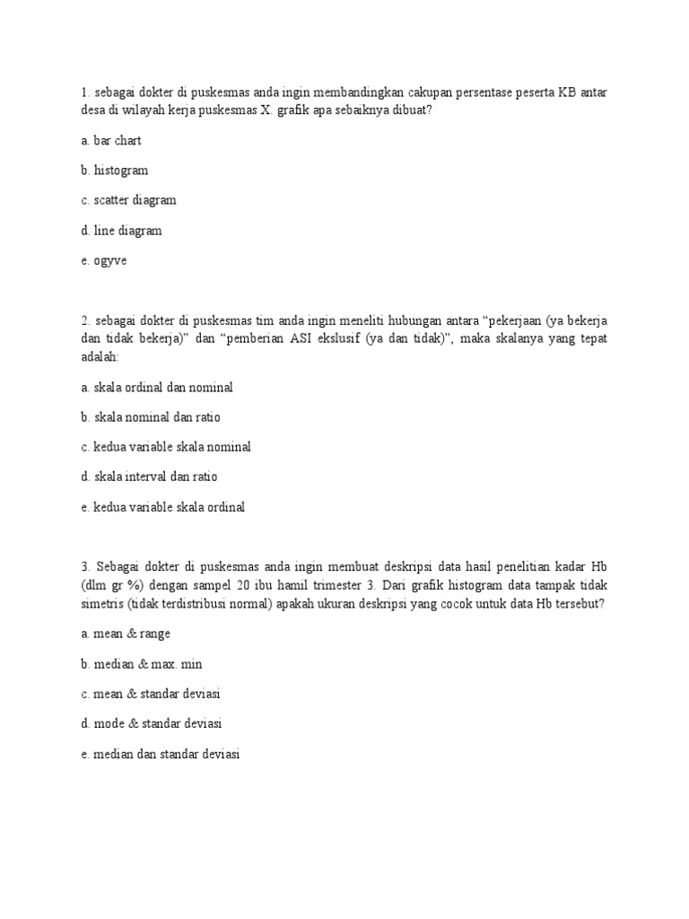 Soal MCQ Blok 18 | PDF