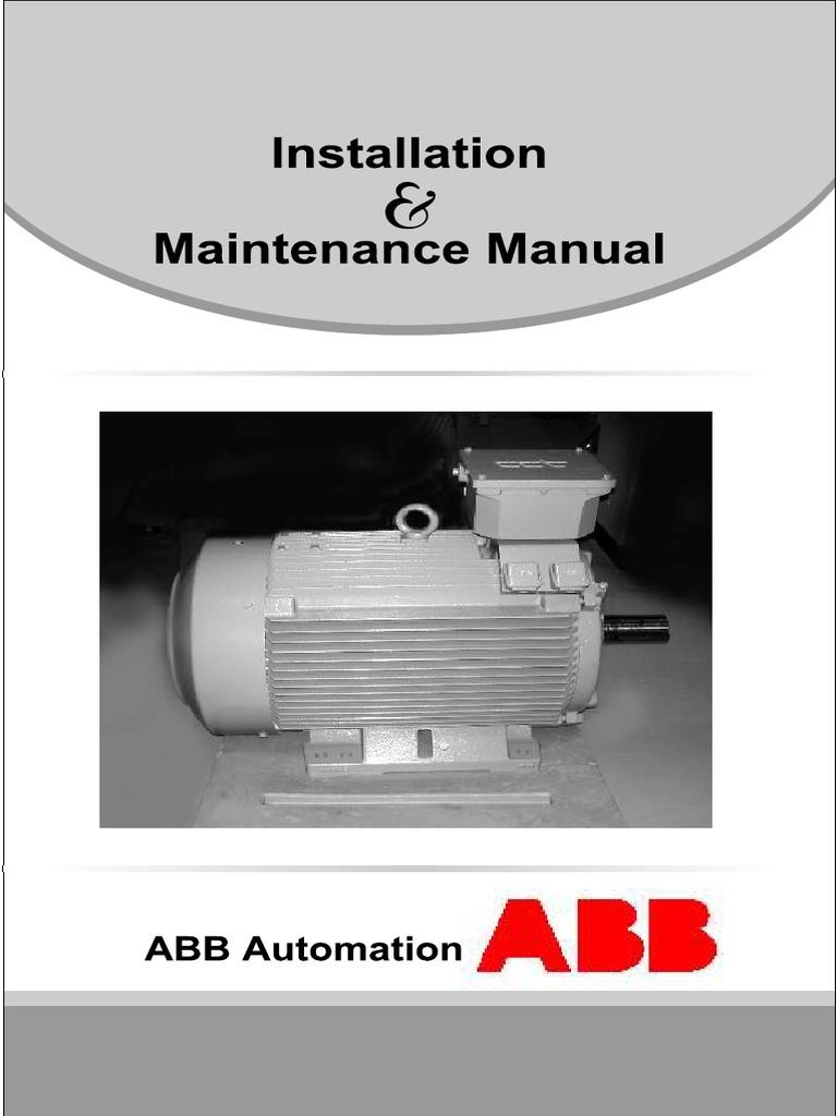ABB Motor | PDF | Electric Motor | Belt (Mechanical)