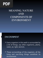 Major Components of Environment Explained | PDF | Ecology | Ecosystem