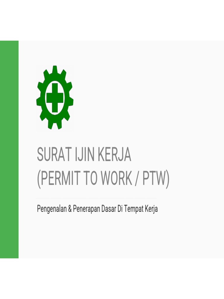 Ijin Kerja | PDF