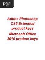 Microsoft Office 2010 Product Key | PDF | Microsoft Software ...