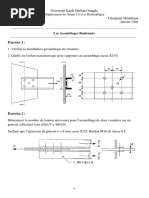 Assemblage Métallique TD Et Correction | PDF | Soudage | Construction