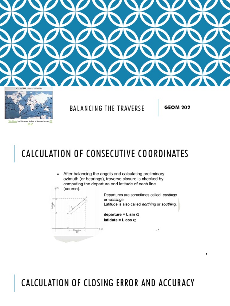 Traverse Accuracy and Error Analysis | PDF | Accuracy And Precision ...