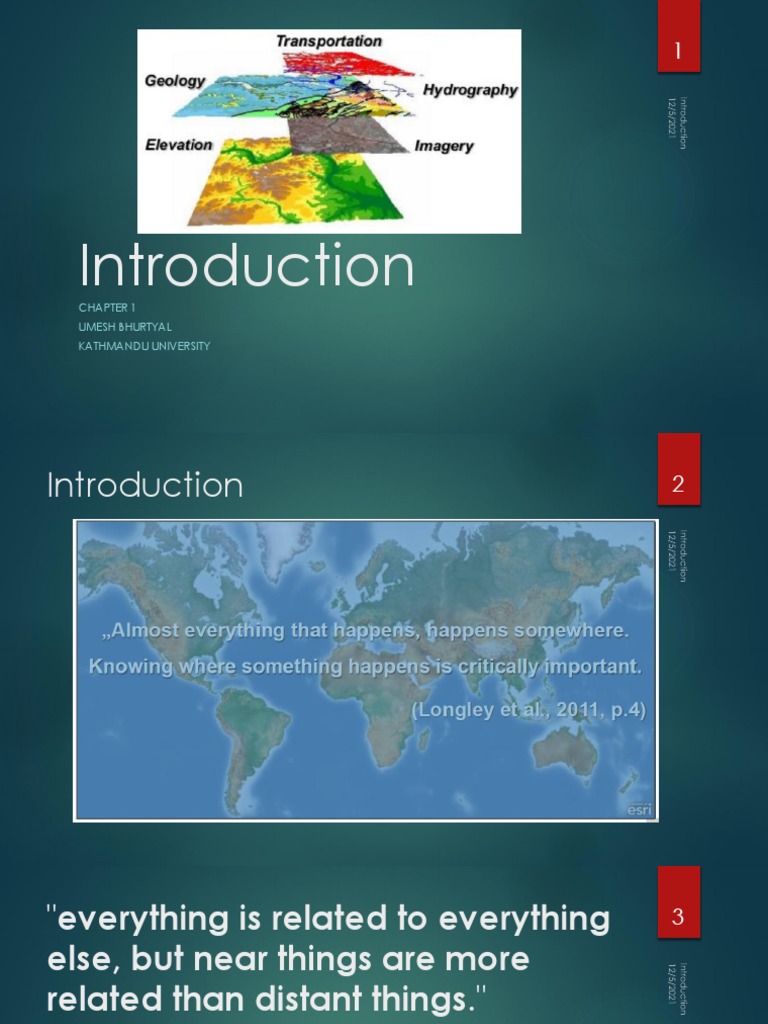 Geographic Information Systems: An Introduction | PDF | Geographic Information System | Computing
