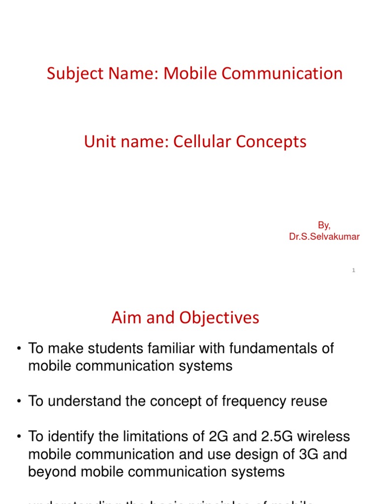Mobile Communication | PDF | Cellular Network | Radio