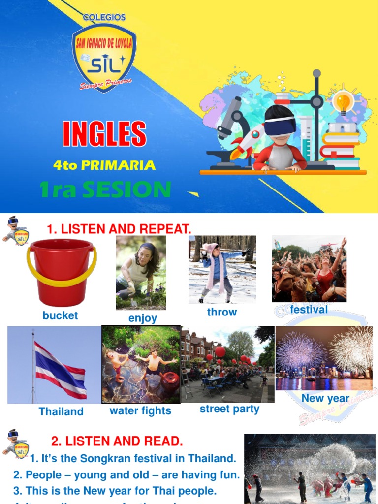 Songkran Festival Worksheet for Kids | PDF