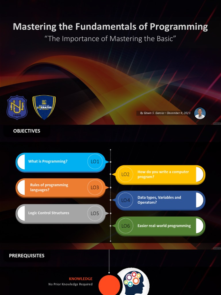 Mastering Fundamentals of Programming | PDF | Computer Programming | Source Code