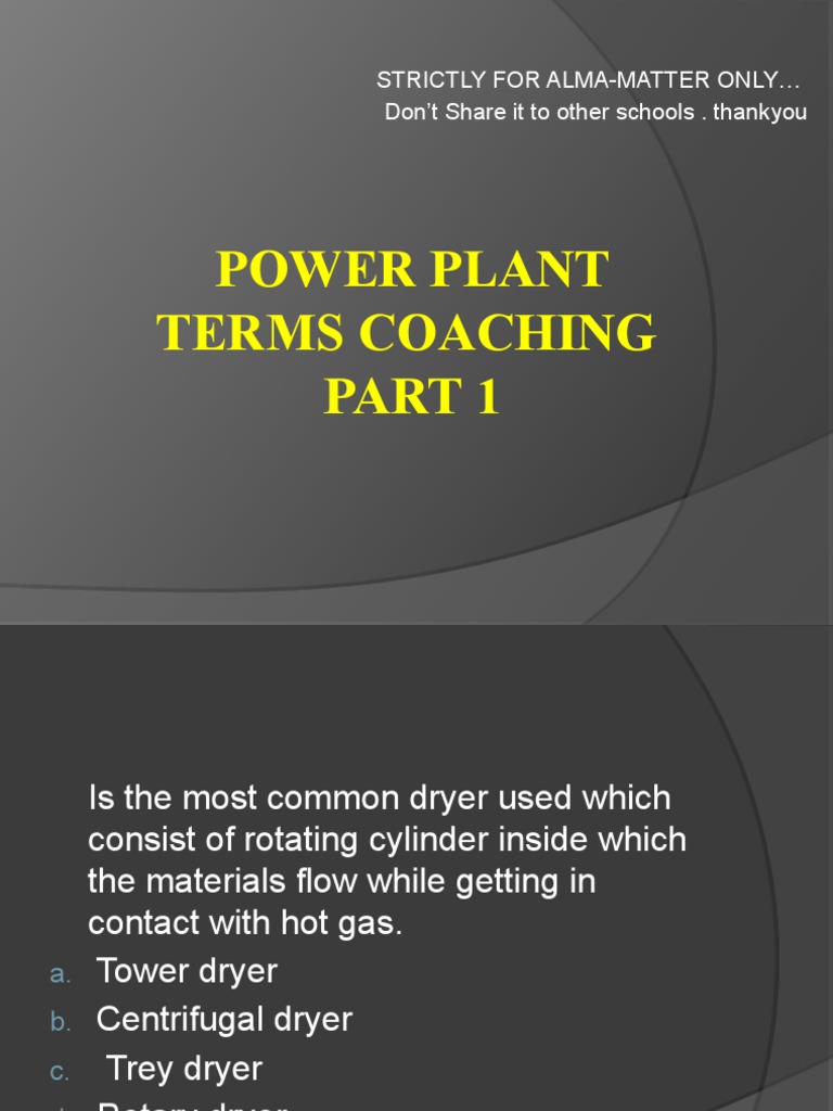 A-1 PIPE Terms Coaching Part 1 | PDF | Heat Exchanger | Refrigeration