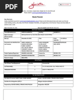 SM Work Permit Application Form | PDF | Fires | Hazards