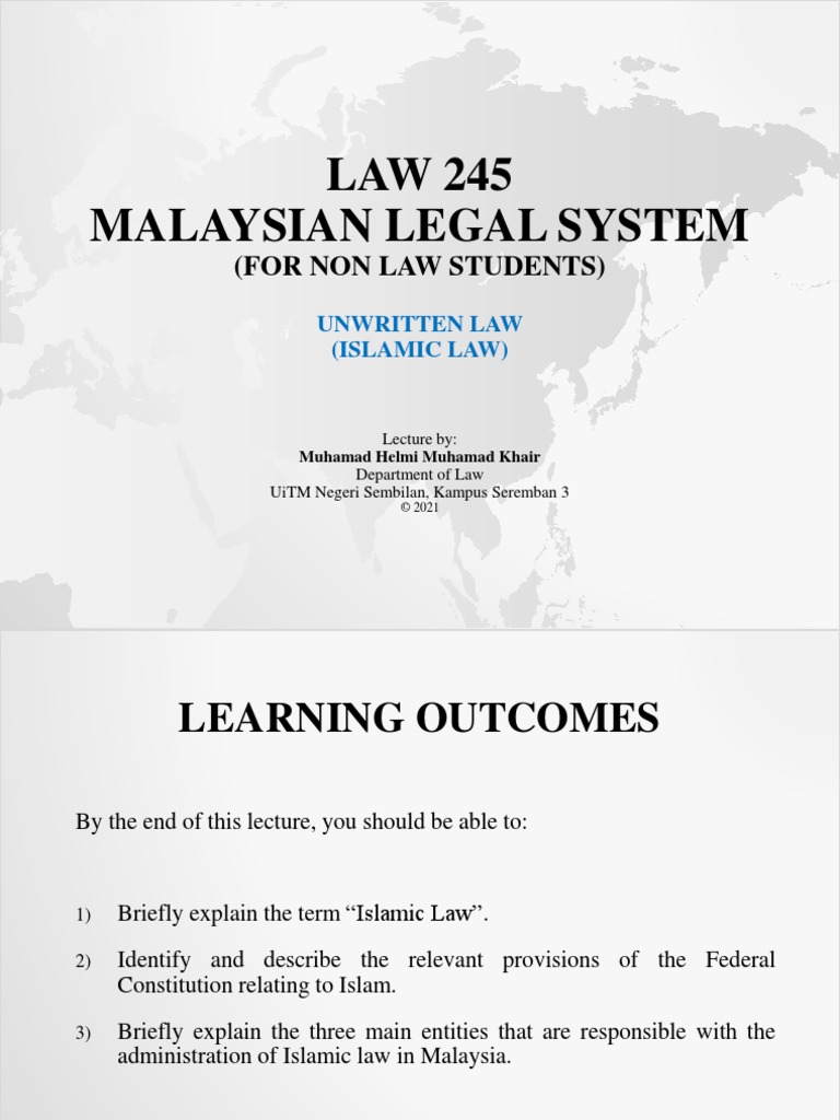 Islamic Law Administration in Malaysia | PDF | Sharia | Fatwa