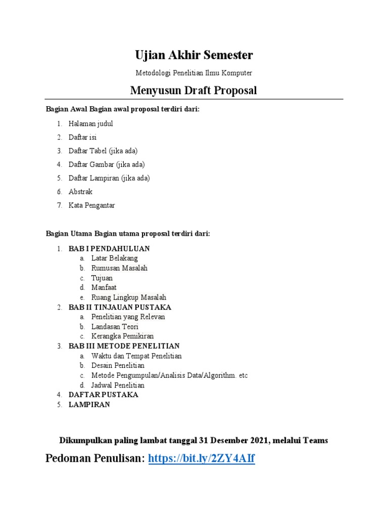 Uas-Metlit 2021-2022 | PDF | Komputer