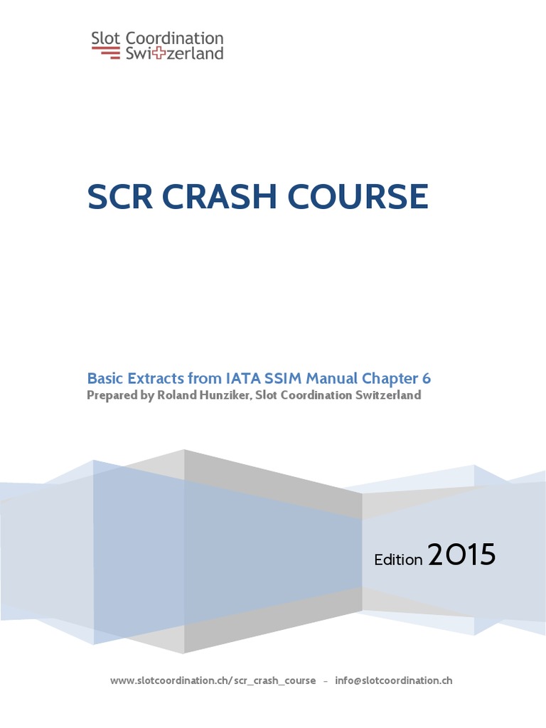 An Introduction to SCR Slot Clearance Request Messages: Standards ...