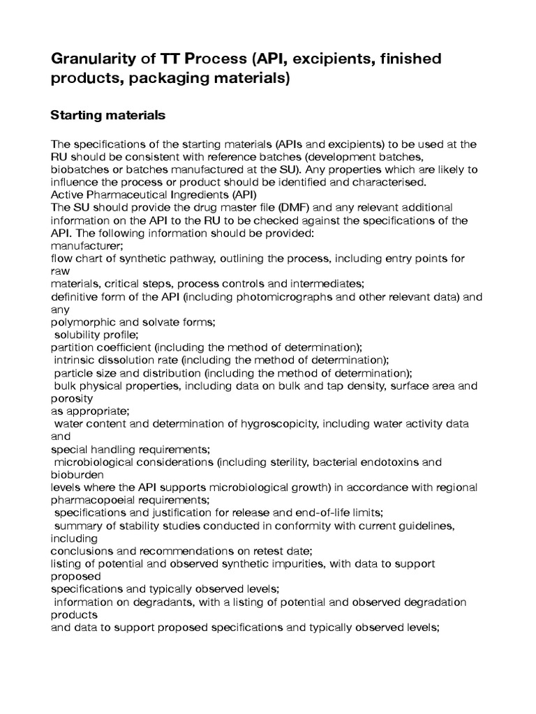 Granularity of TT Technology Transfer | PDF | Solvation | Solubility