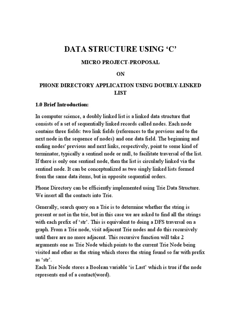 DSU Microproject Proposal | PDF | Information | Computing