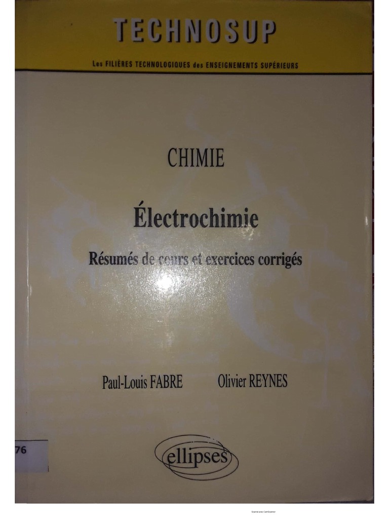 ÉLECTROCHIMIE | PDF