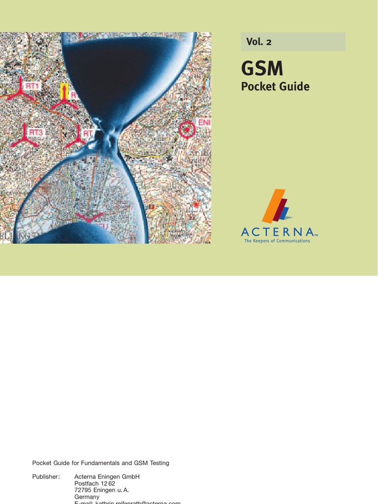 GSM Pocket Guide | PDF | Data Transmission | Telecommunications Standards