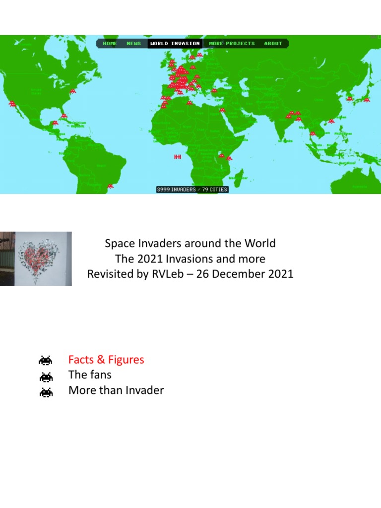 Invaders Around The World in 2021 | PDF | France