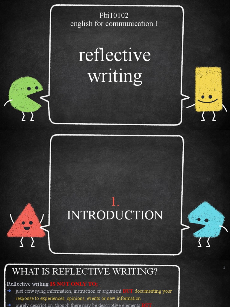 Reflective Writing Guide for Students | PDF | Essays | Mind