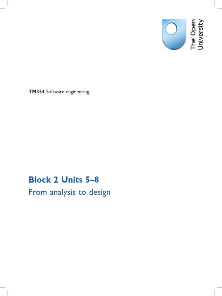 tm354 Block2 | PDF | Class (Computer Programming) | Conceptual Model