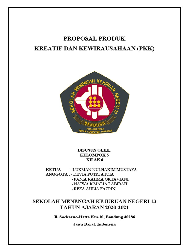 Proposal PKK Getine Kel 5 | PDF