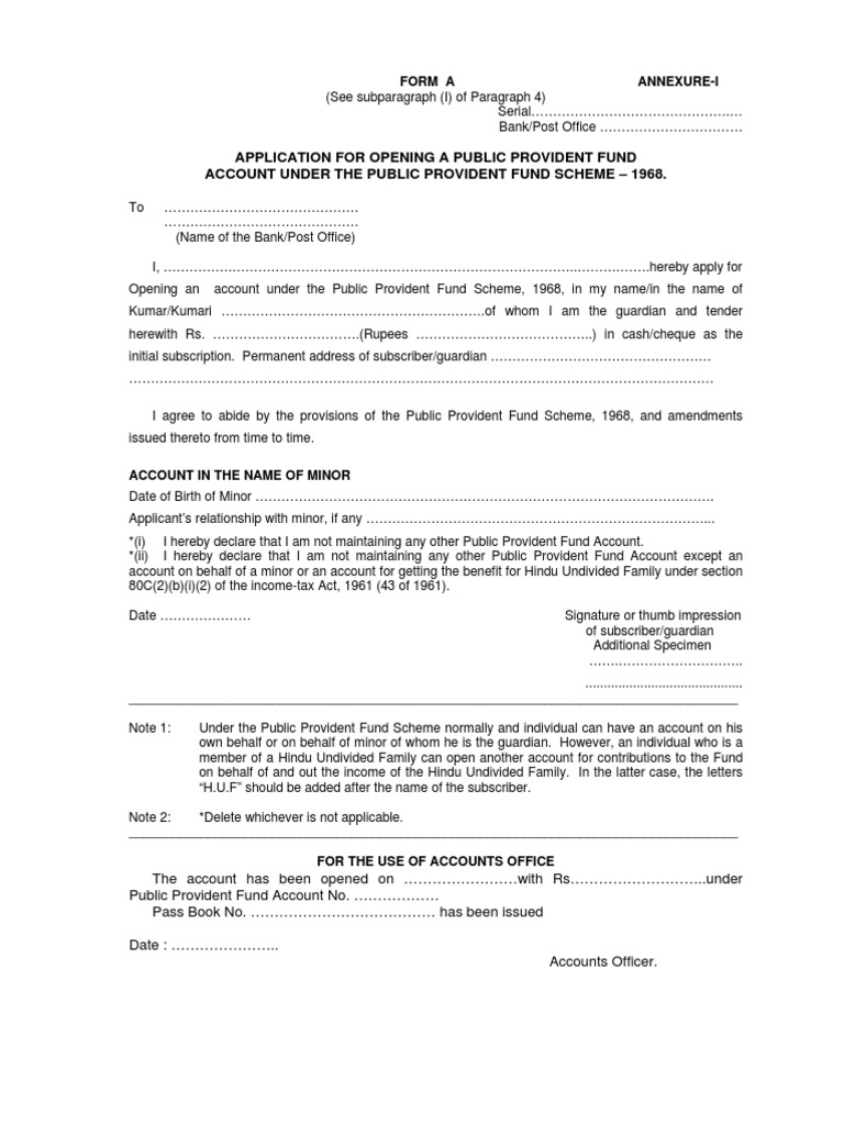 PPF Forms | Government | Politics