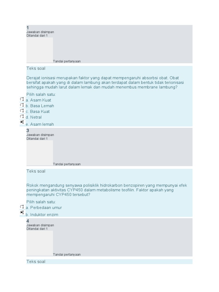Uts Kimed | PDF | Kesehatan Holistik | Sains & Matematika