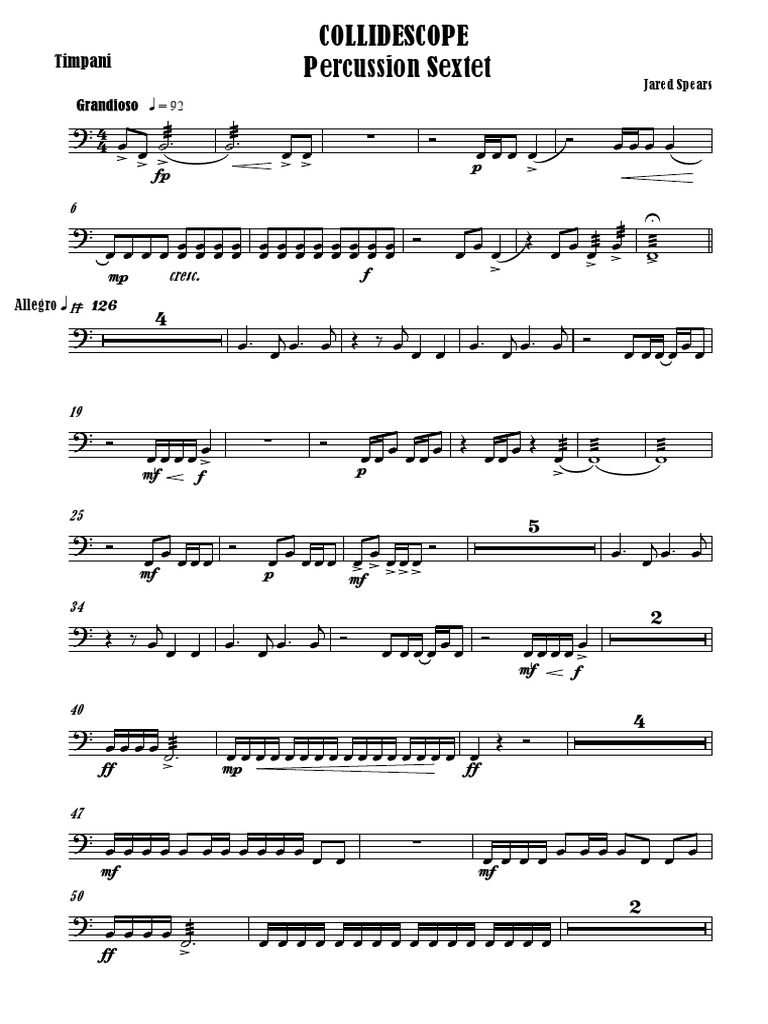 Collidescope Timpani | PDF