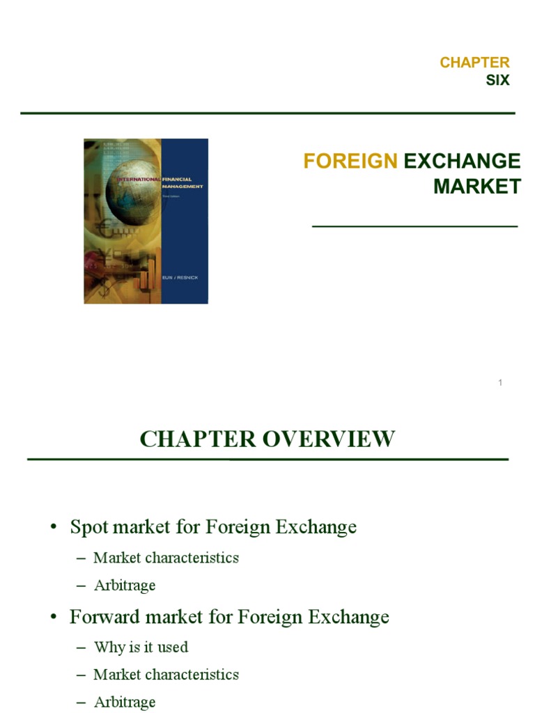 Chapter 6 - Foreign Exchange Market | PDF | Foreign Exchange Market ...