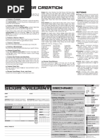 Lancer - Character Sheets | PDF