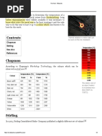 Steel Temperature Color Chart | PDF | Steel | Color